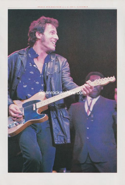 Bruce Springsteen 1981/03 Japanese music press cutting clipping - phot ...